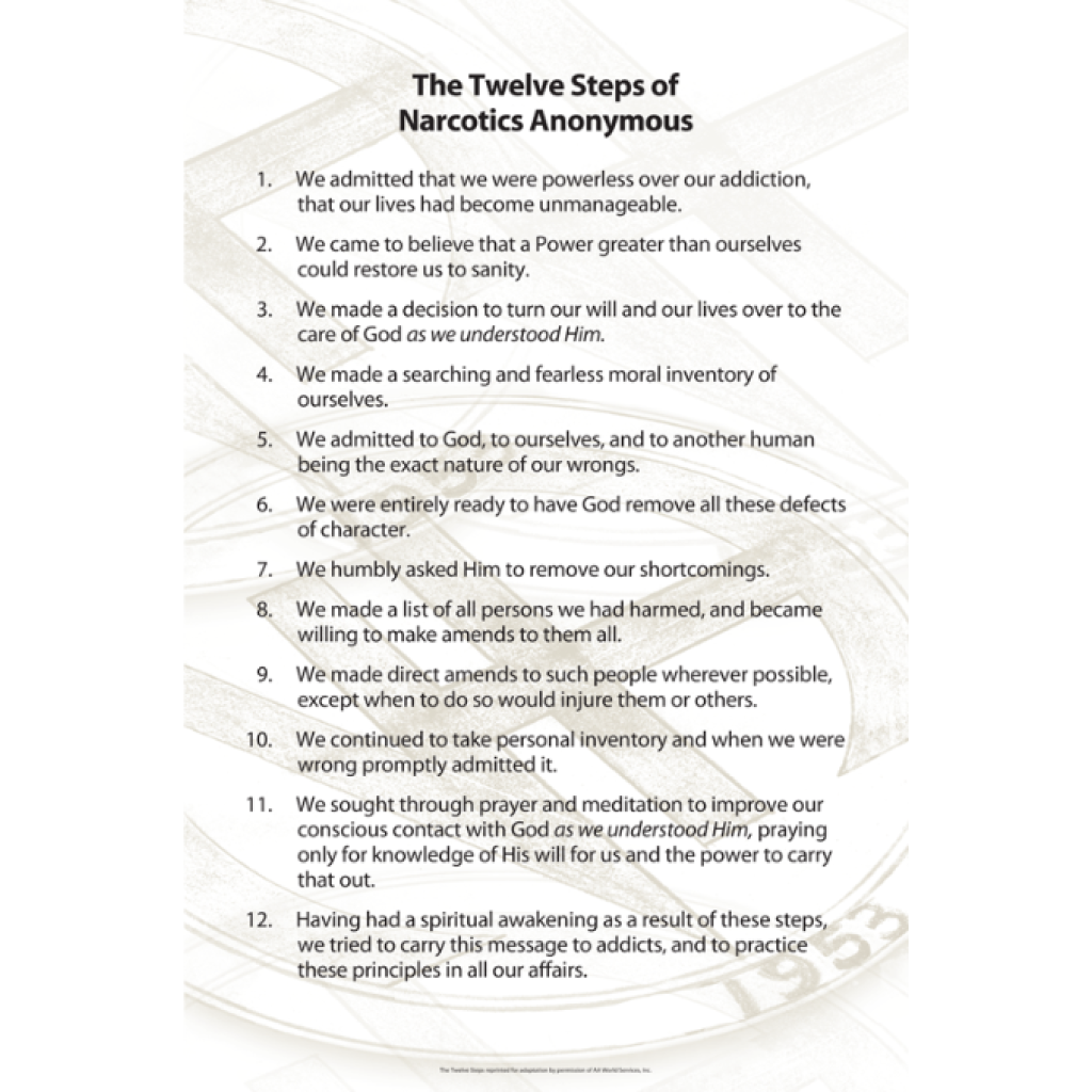 12 Steps – Poster – CSO Store